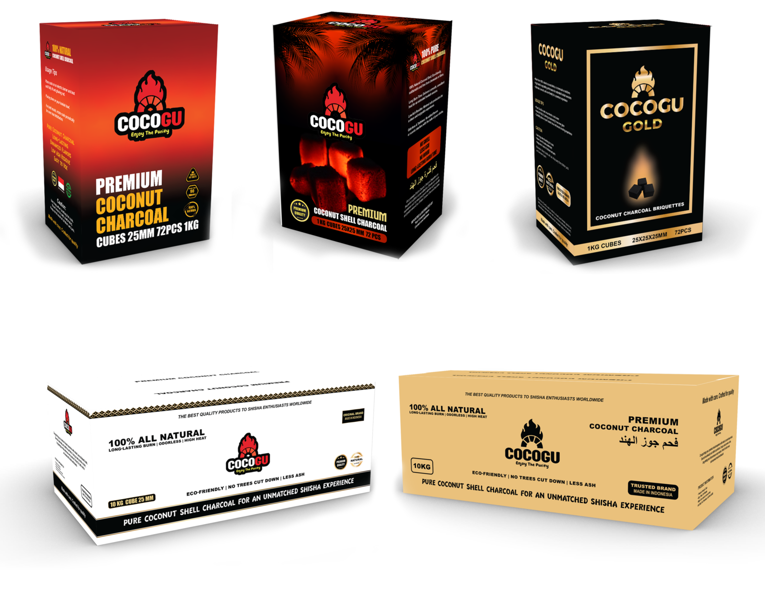 Coconut Charcoal Briquettes Factory & Supplier